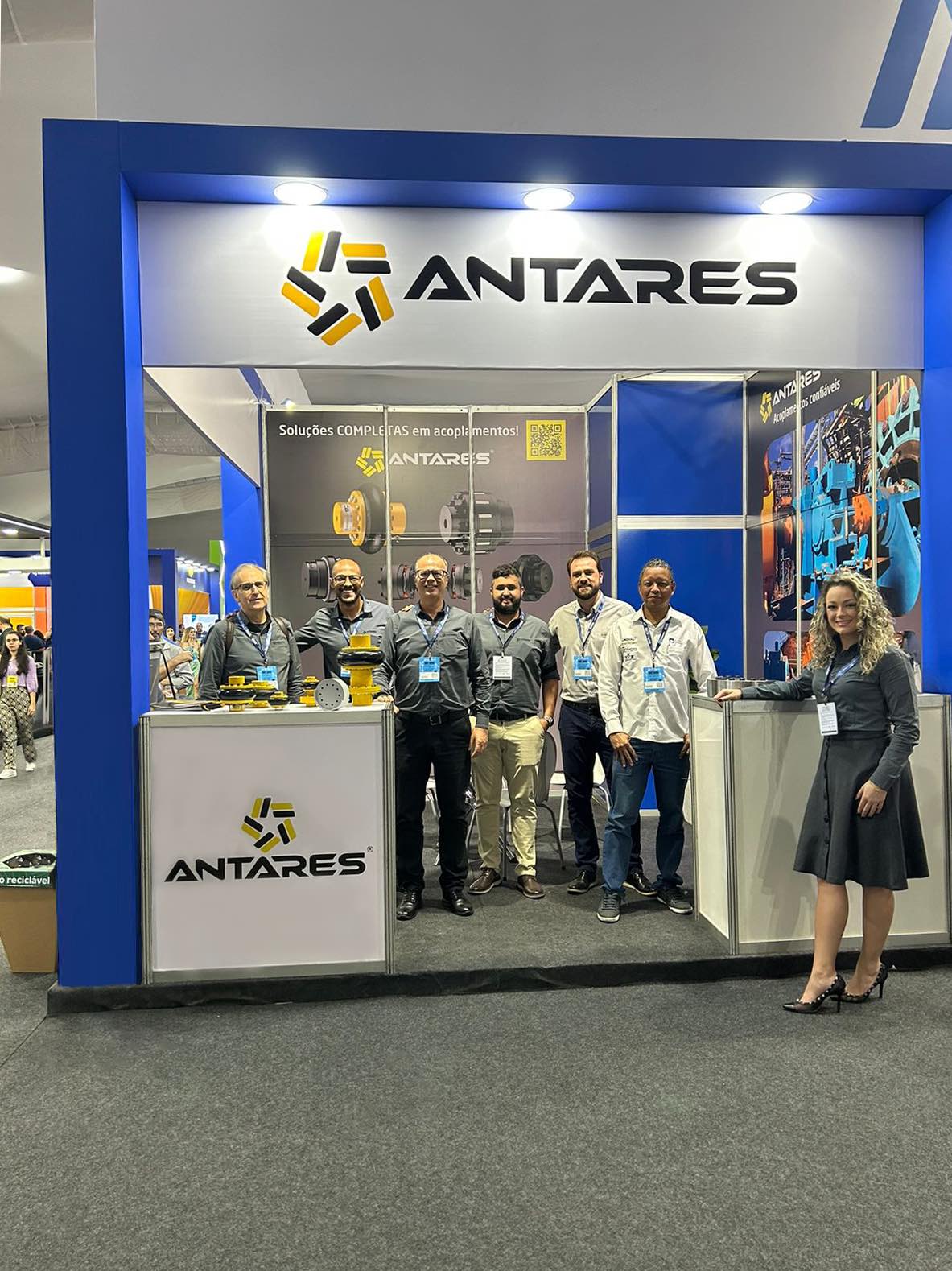 Antares apresenta novo acoplamento na Mec Show 2024